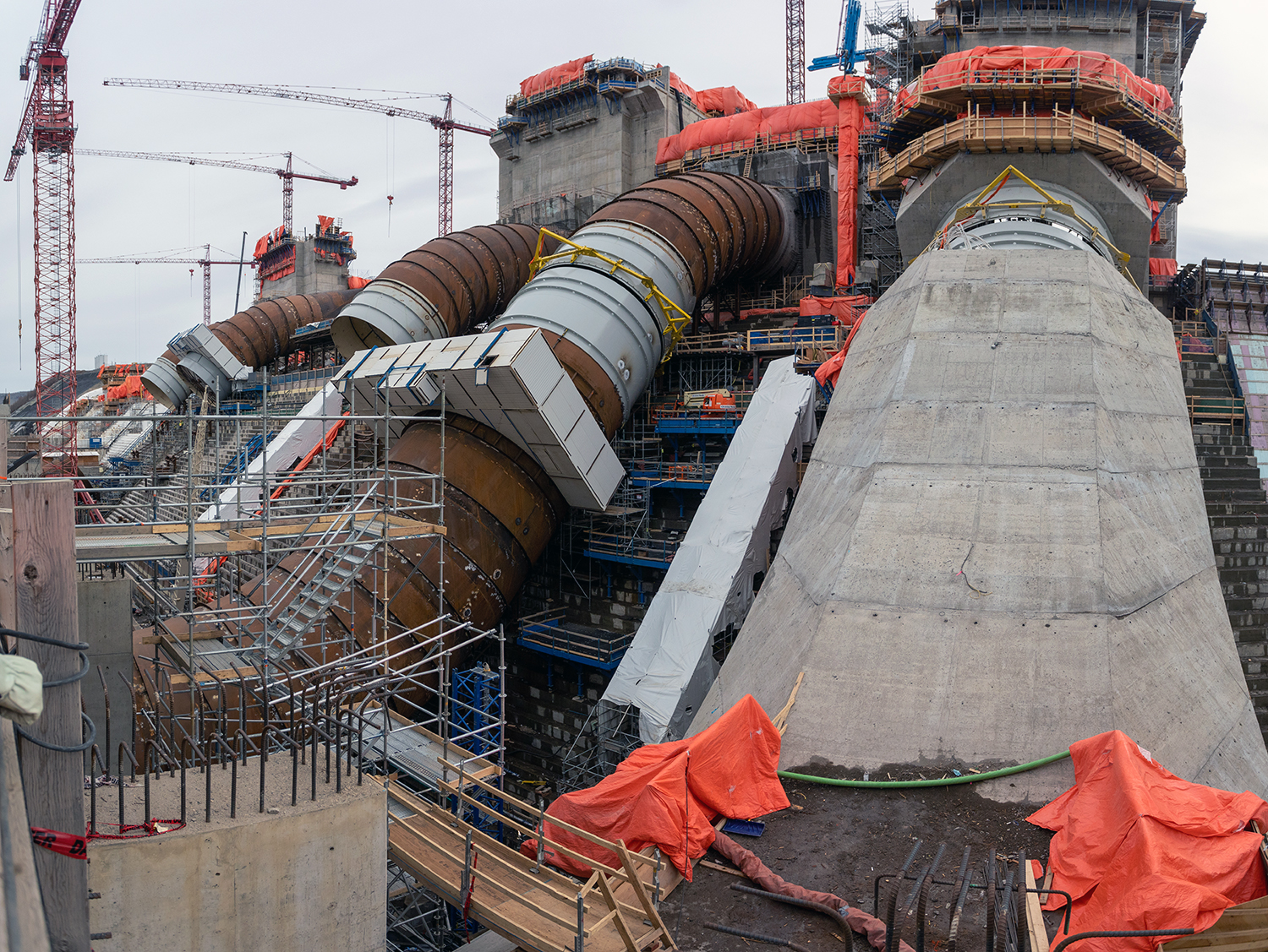 Dam construction 2021 | Site C